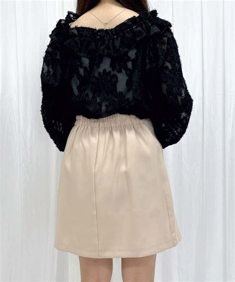 Rmine（アールマイン）の「クロスフリル2wayレースブラウス（シャツブラウス）」 Wear