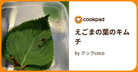えごまの葉のキムチ By クックcoco 【クックパッド】 簡単おいしいみんなのレシピが395万品