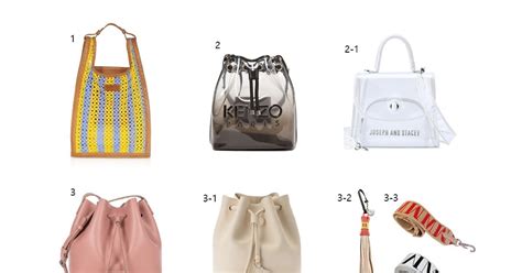 네트 백부터 Pvc 백까지 데일리룩에 활력을 더하는 썸머 포인트 가방