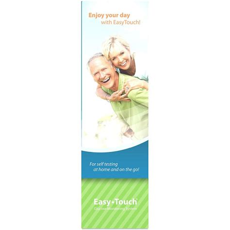 Easytouch Blood Glucose 100 Test Strips Free Glucose Meter Riteway