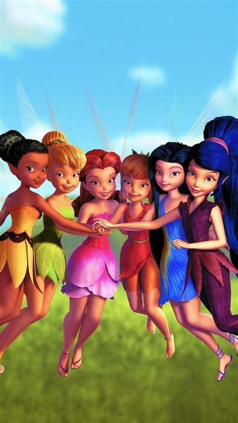 Group Of 6 Cartoon Characters