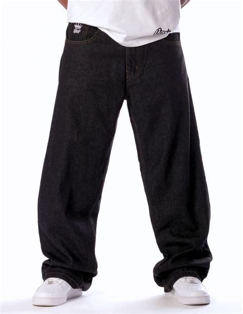 Bsat Bronx Baggy Jeans Plain Black