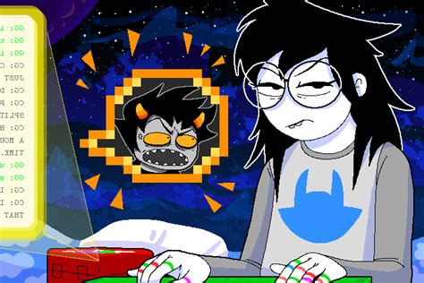 Karkat Vantas Jade Harley Homestuck Mspa  Hs  Ms
