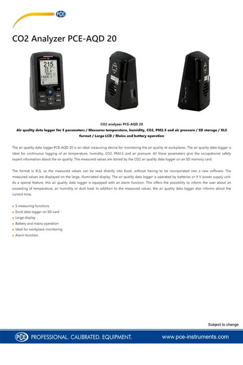 Pce Instruments Particle Counter Pce Aqd 20 At ₹ 102750 In Dhanbad Id 2853140999797