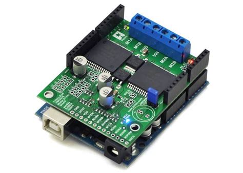 Pololu Dual Vnh Motor Driver Shield For Arduino Version