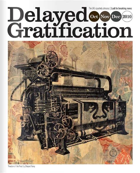 Delayed Gratification Magazine Obey Giant