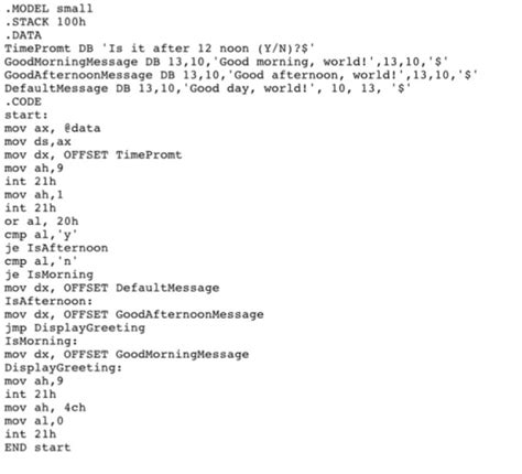 Solved Model Smal Stack 100h Data Timepromt Db Is It After