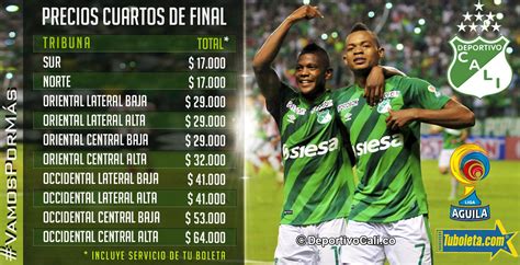 Deportivo Cali On Twitter Los No Abonados Tienen Los Siguientes