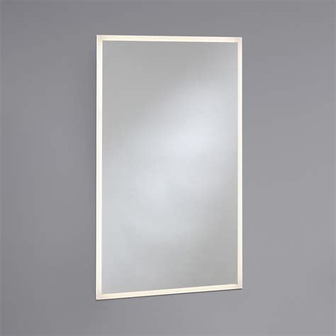 Bobrick B 167 2448 24 X 48 Led Backlit Surface Mount Or Recessed Mirror