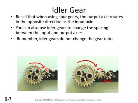 Purpose Of An Idler Gear