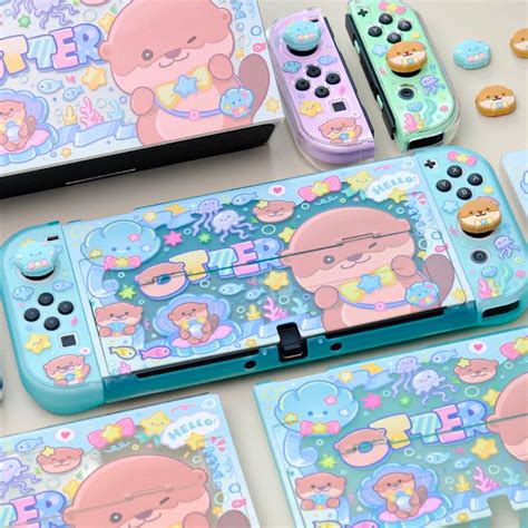 Kawaii Otter Nintendo Switch Case Kore Kawaii