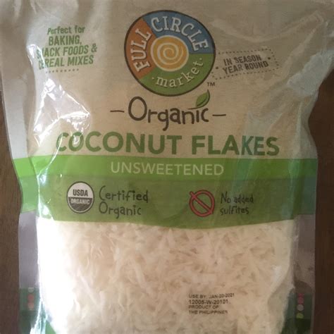Full Circle Market Unsweetened Coconut Flakes Reviews Abillion