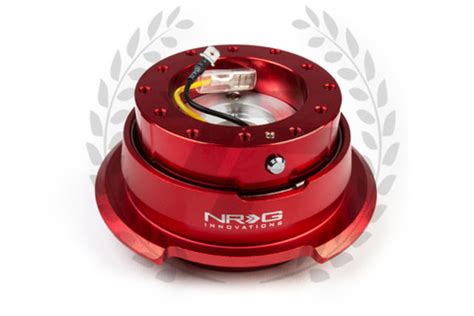 Nrg Quick Release Gen 28 Red Body W Diamond Cut Ring Srk 280rd