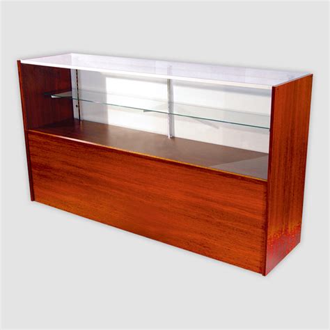 Wood Half Vision Showcase Wood Half Vision Display Case Store