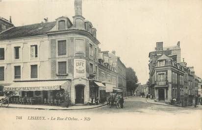 CPA FRANCE 14 Lisieux La Rue D Orbec 14 Calvados Lisieux 14