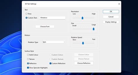 How To Customize Windows 11 S Default Screensavers