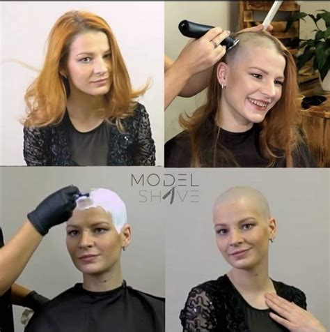 Pin By Ashley Boasso On Before And After Extreme Haircut Pix Shaved