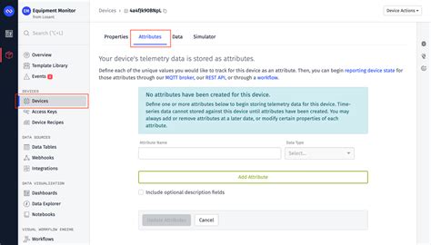 Device Attributes Losant Documentation