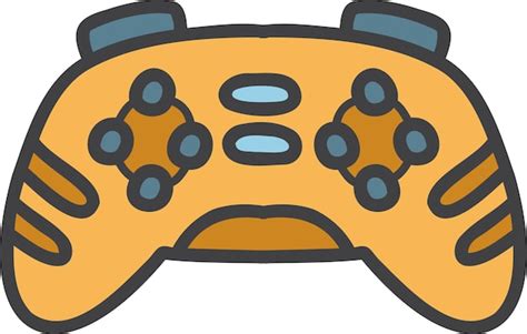 Premium Vector Hand Drawn Portable Game Joystick Illustration