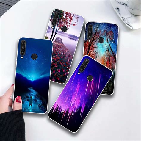 Huawei Y6S 2019 Y9S Y5P Y6P Y7P Y8P Cover Painted Phone Casing Silicon Soft TPU Phone Case