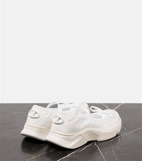 Ballerines True Actress En Blanc Valentino Garavani Mytheresa