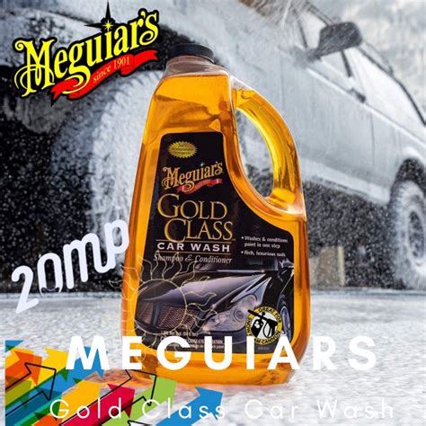 Jual Meguiars Gold Class Shampoo Dan Conditioner Shampo Mobil Usa