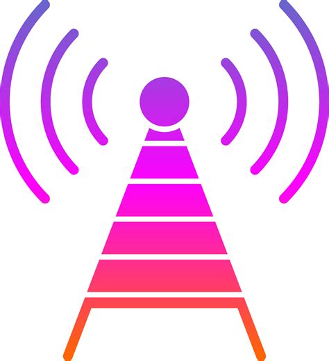 Broadcasting Vector Icon Design 16619063 Vector Art At Vecteezy