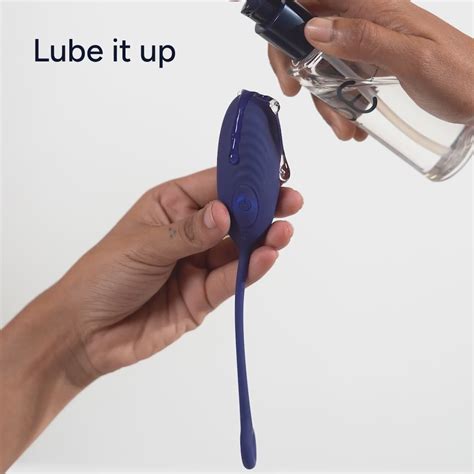 Mymuse Dive Egg Massager 10 Speed Ribbed Head And Remote Controlled