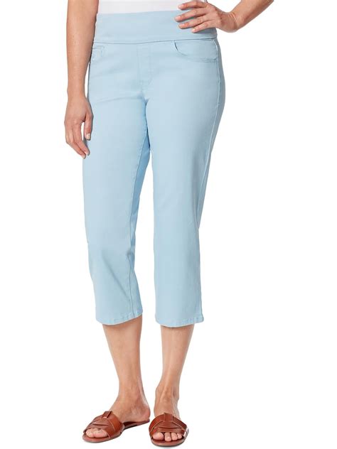 Gloria Vanderbilt Womens Amanda High Rise Crop Capri Jeans Walmart