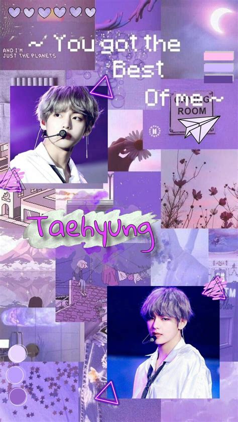 Aesthetic Purple Bts Wallpapers Wallpaper Cave