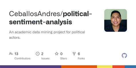 Github Ceballosandrespolitical Sentiment Analysis An Academic Data Mining Project For