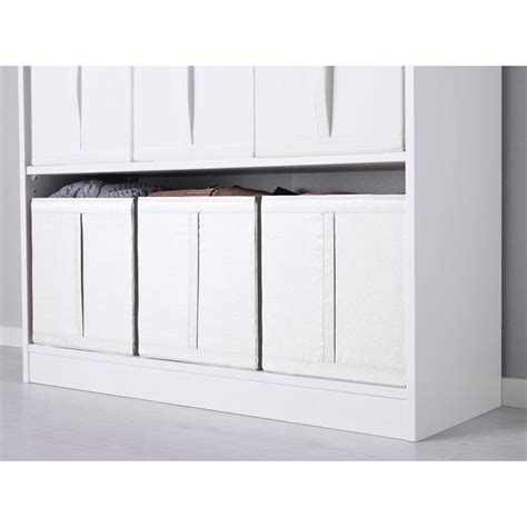 ИКЕА СКУББ Коробка белый 31x34x33 см - Артикул: 003.750.65 купить в Минске