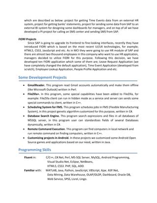 Resume Majid Rafiei PDF