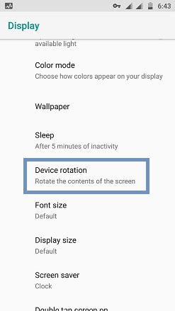 How To Enable And Disable Auto Rotate Screen On Android Techrolet Tech Guides