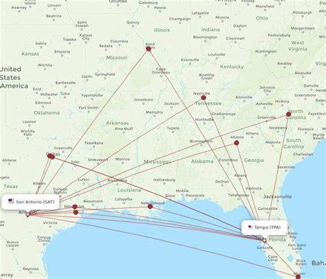 Flights From Tampa To San Antonio Tpa To Sat Airlines And Best Routes