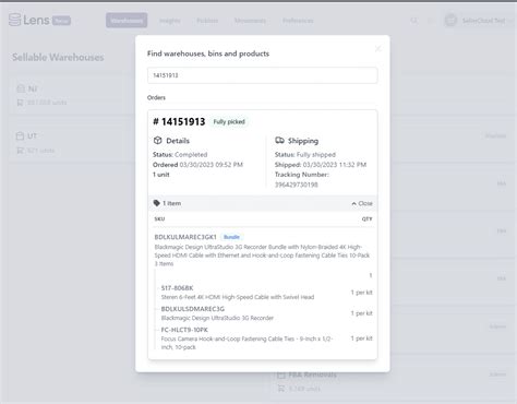 Order Item Serial Numbers Sellercloud