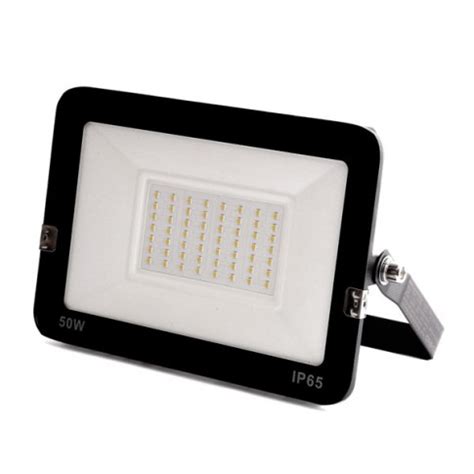 Projecteur LED Noir W Lumière Blanche