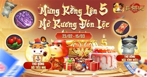 Tân Thiên Long Mobile VNG mở tiệc lớn chiêu đãi game thủ