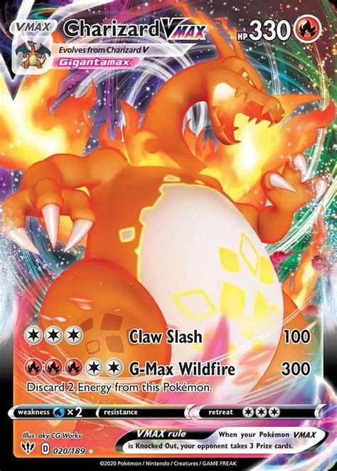 Pokemon Gigantamax Charizard Card By Dlee1293847 On Deviantart
