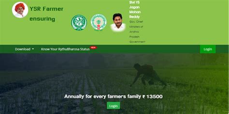Rythu Bharosa Scheme Apply Online Check The Payment Status