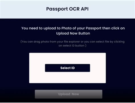 Passport OCR API Surepass