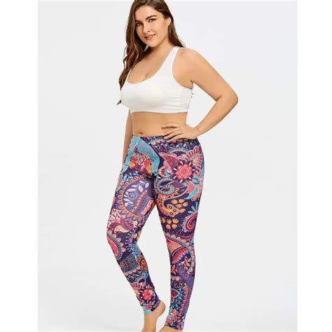 Plus Size Yoga Pants Women Dry Fit Running Pants Gym Sport Leggings