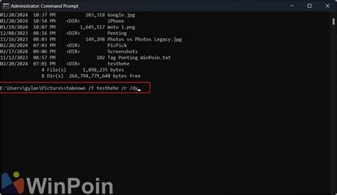 Cara Ubah Ownership Folder Di Windows 11 Menggunakan Cmd Winpoin