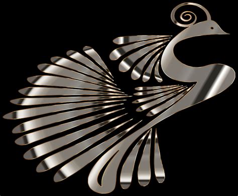 Colorful Stylized Peacock 28 Openclipart