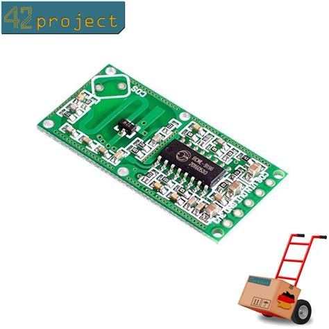 Bewegungsmelder Mikrowelle Radar Abstand Sensor Rcwl 0516 Arduino Raspberry Pi