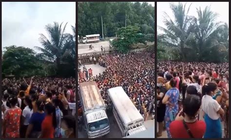 Myanmar Industrial Women Workers Are Fighting Back Revive The Labour