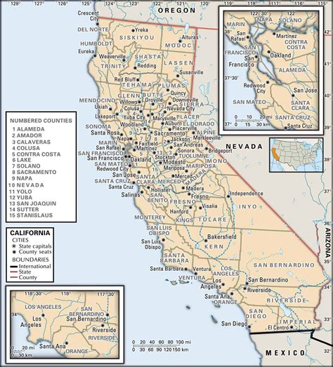 California County Map Optionisse