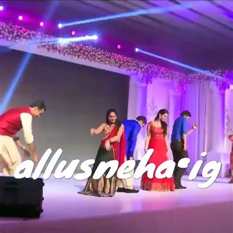 Allu Arjun Wife Dance Videos Kenjutaku