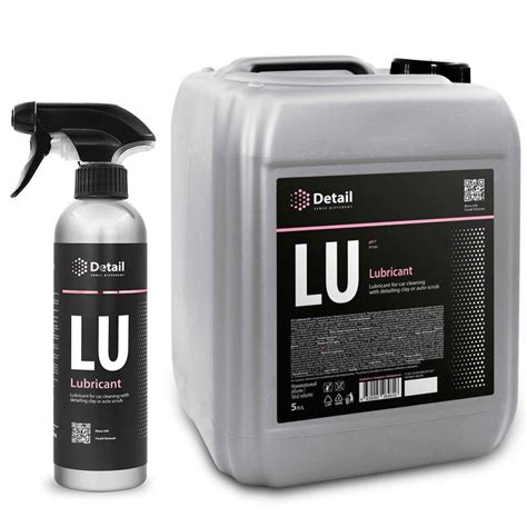 Купить лубрикант для глины Detail LU "Lubricant", 500 мл