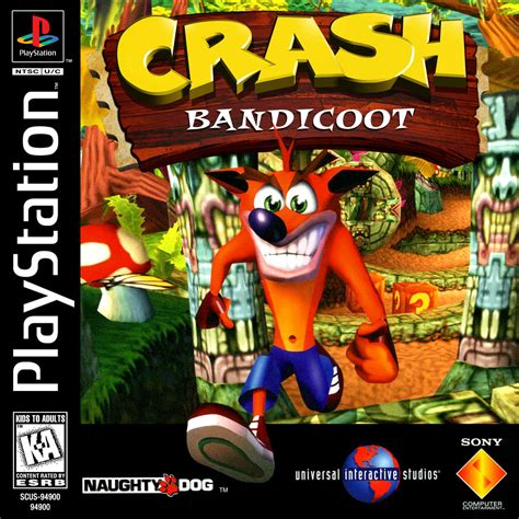 Crash Bandicoot Scus 94900 Ps1 Custom Cover Art By Insanity Designs